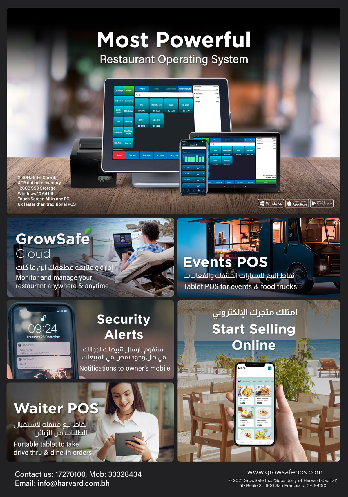 GrowSafe POS | Harvard Capital